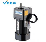 Small AC Electric Gear Reducer Motor 140W 1-Phase/3-Phase 110V/220V ...